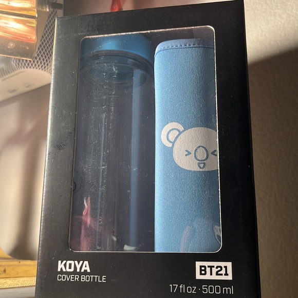 bt21 | Dining | Nwt Bt2 Official Koya 17oz Cover Bottle And Bottle | Poshmark